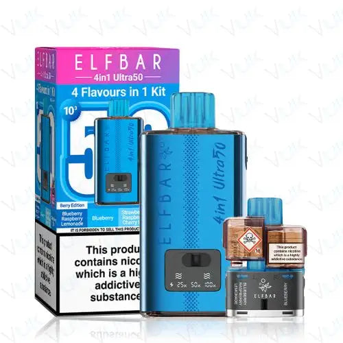 Elf Bar 4in1 Ultra 50K Puffs Prefilled Pod Kit – Vape Wholesale