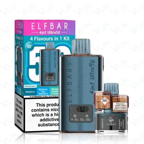Elf Bar 4in1 Ultra 50K Puffs Prefilled Pod Kit – Vape Wholesale