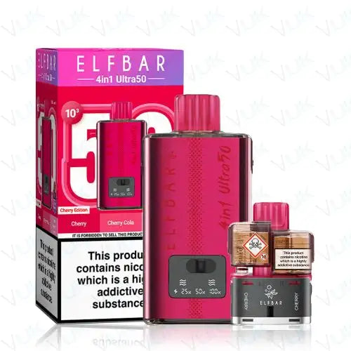 Elf Bar 4in1 Ultra 50K Puffs Prefilled Pod Kit – Vape Wholesale