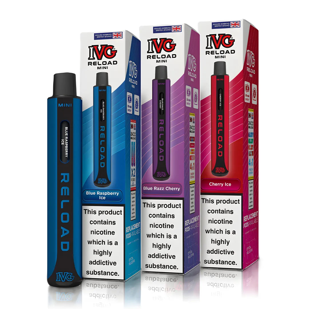 IVG Reload Mini 600 Puffs Starter Kit – Vape Wholesale