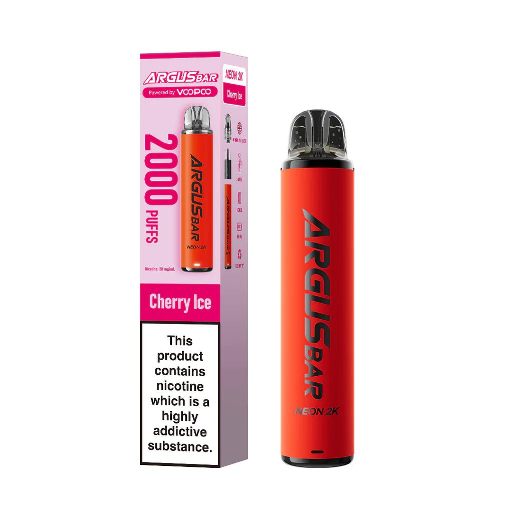 Argus Bar Neon 2000 Prefilled Pod Kit Pack of 10 – Vape Wholesale