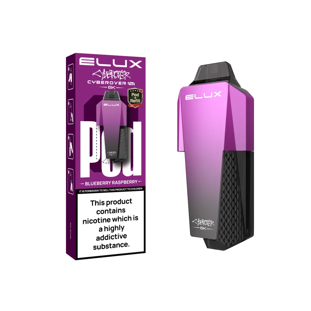 Elux Cyberover 6000 Replacement Pods – Vape Wholesale