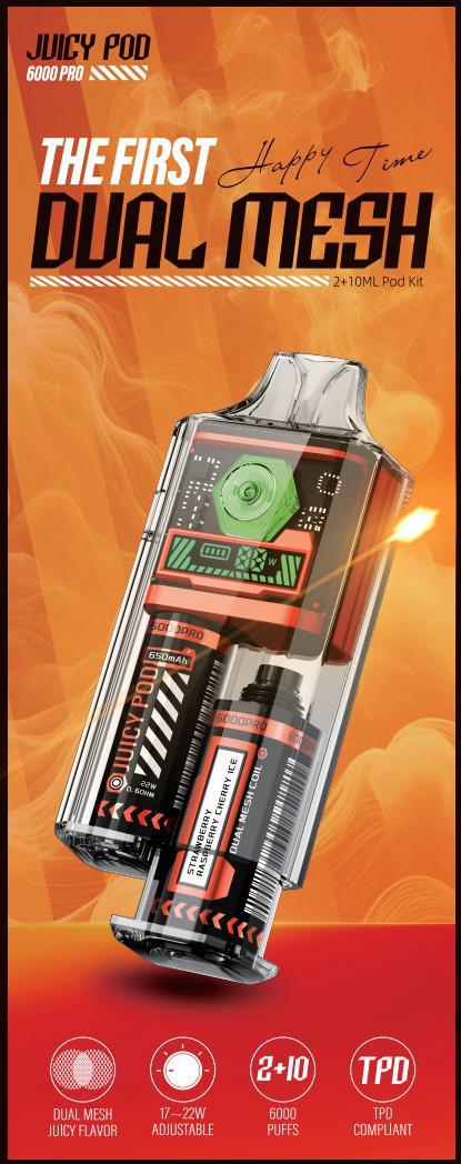 Shop Juicy Pod Good Pro 6000 Disposable Vape Box of 5 | Vape Wholesale