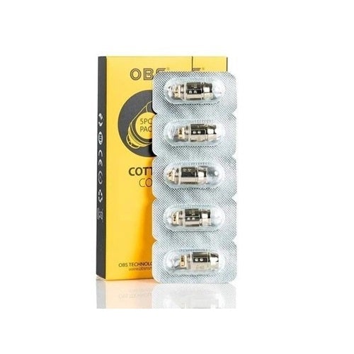 Shop OBS - CUBE MINI - COILS Pack of 5 | Vape Wholesale