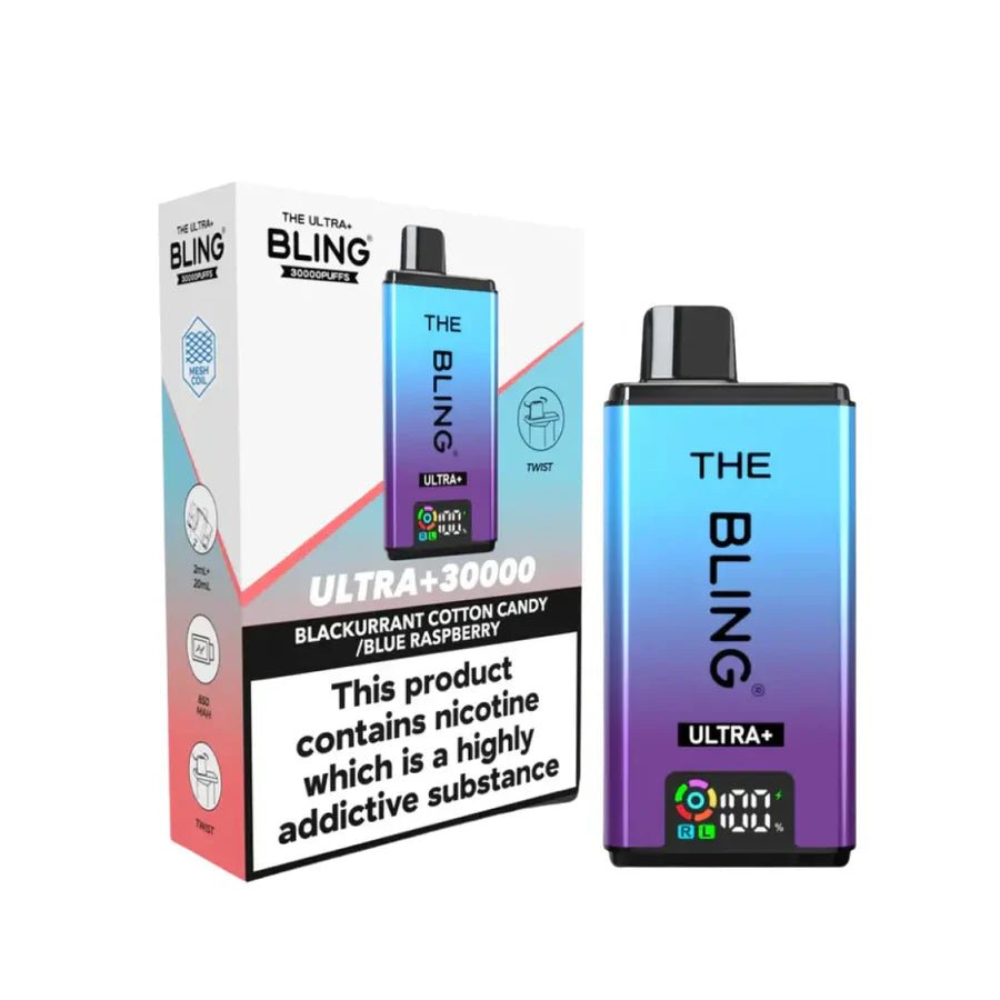 The Bling Ultra Plus 30k Prefilled Vape Pod Kit – Vape Wholesale