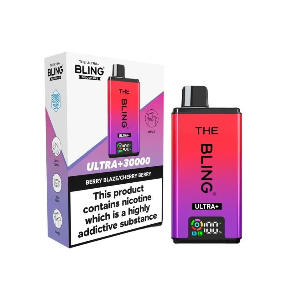 The Bling Ultra Plus 30k Prefilled Vape Pod Kit – Vape Wholesale