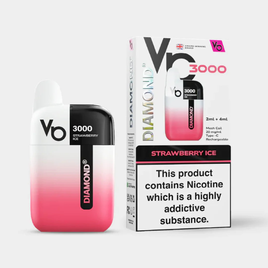 Vapes Bar Diamond 3000 Puffs Prefilled Pod Kit – Vape Wholesale